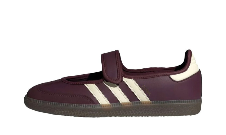adidas Samba Jane Maroon Cream White (Women's) - IH6561