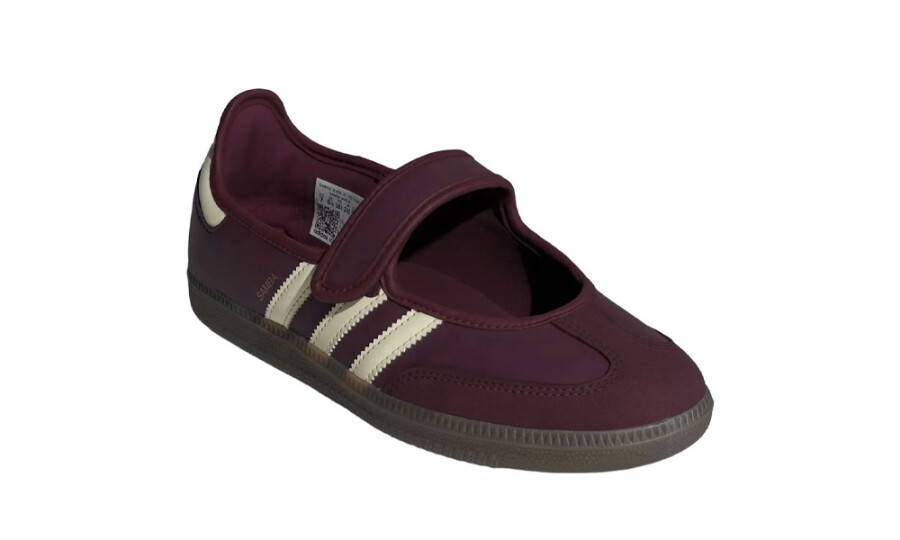 adidas Samba Jane Maroon Cream White (Women's) - IH6561