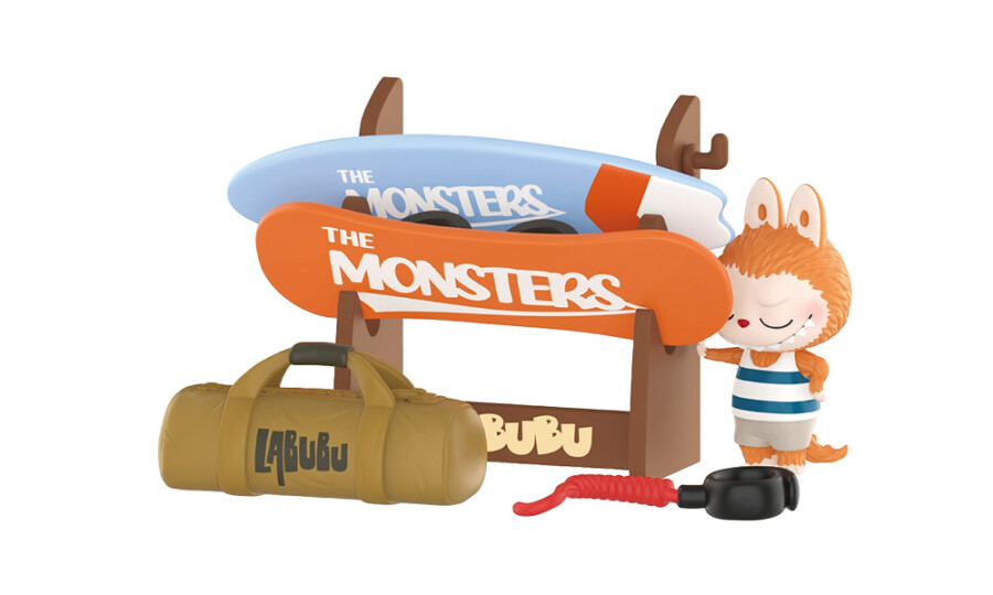 Pop Mart The Monsters Labubu Home of Elves Series Imaginary Surfing ...